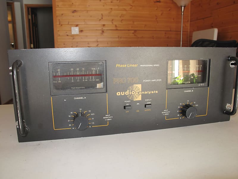 Phase Linear Pro 700 - Rare Phase Linear Amplifier, Needs | Reverb