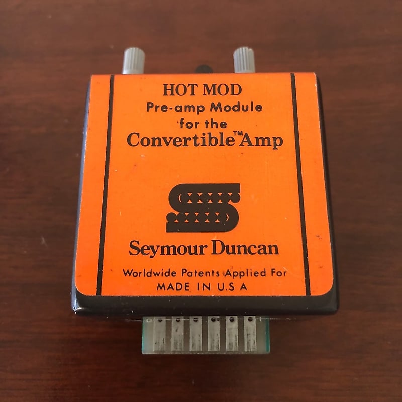 Seymour Duncan Hot Mod Convertible Preamp Module | Reverb