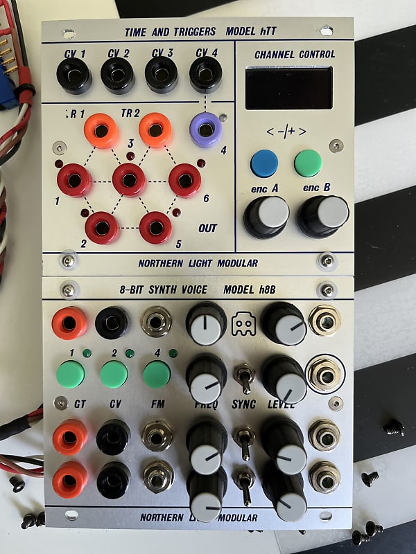 Northern Light Modular 8-bit Synth Voice 2022 - Silver | Reverb