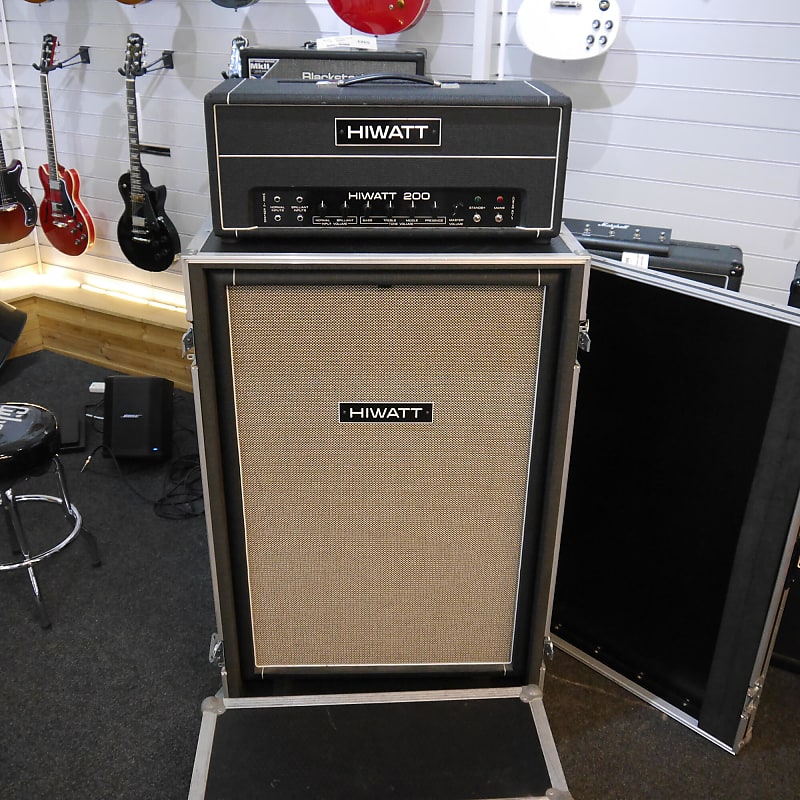 Hiwatt Custom 200 DR201 and SE115410 w/Case - 2nd Hand | Reverb