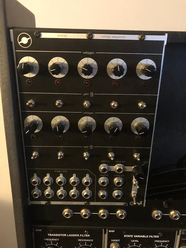 Synthrotek Voice of Saturn 5U Sequencer 2010 - Black | Reverb
