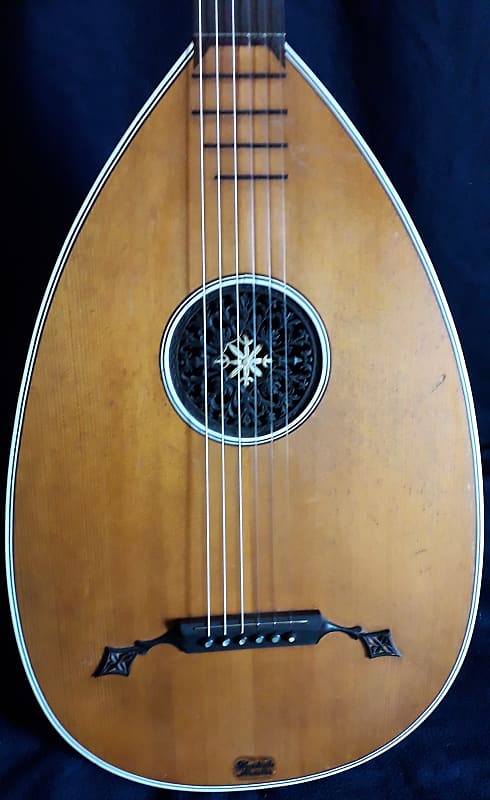 "Deutsche Maister" Romantic lute (Germany 1900). | Reverb
