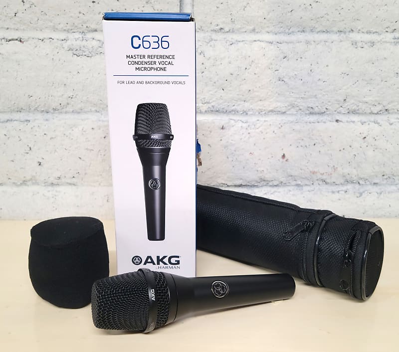 AKG C636 Master Reference Handheld Vocal Condenser Microphone | Reverb