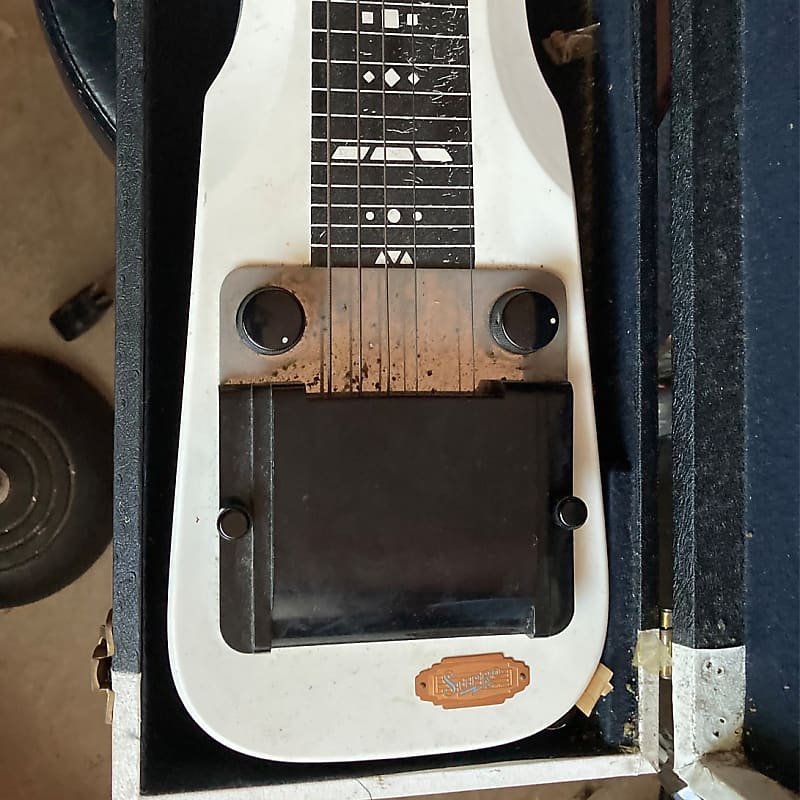 Supro Comet Steel Lap Guitar 1960’s White | Reverb