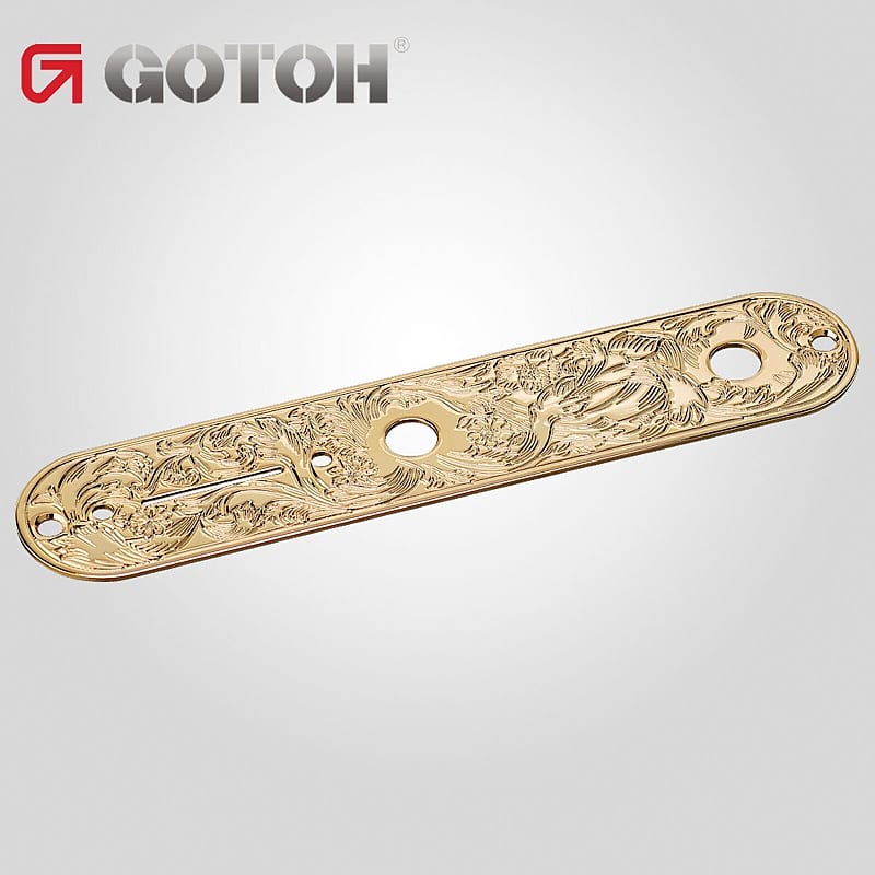 NEW GOTOH CP-10-ART-01 Engraved Control Plate for Telecaster | Reverb