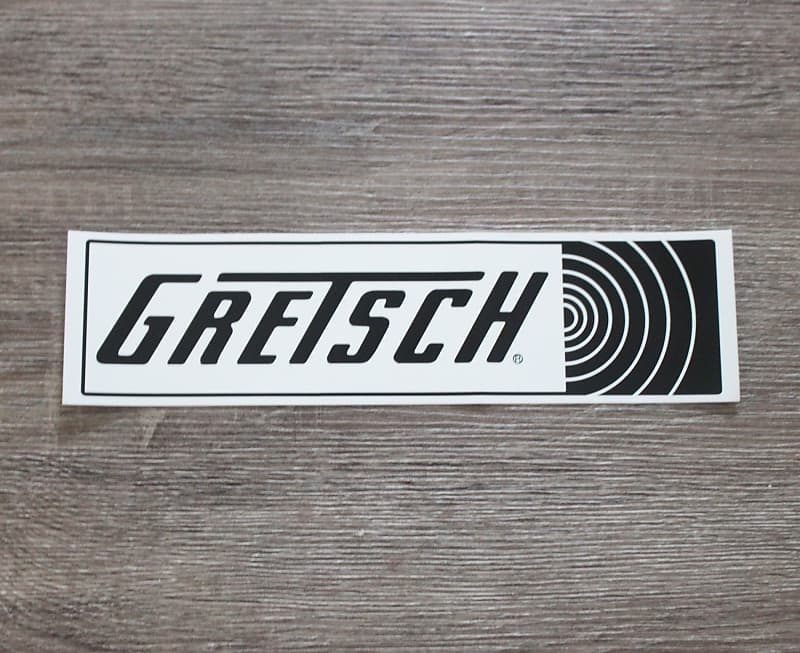 Gretsch Great Gretsch Sound Logo Bumper Sticker | Reverb UK