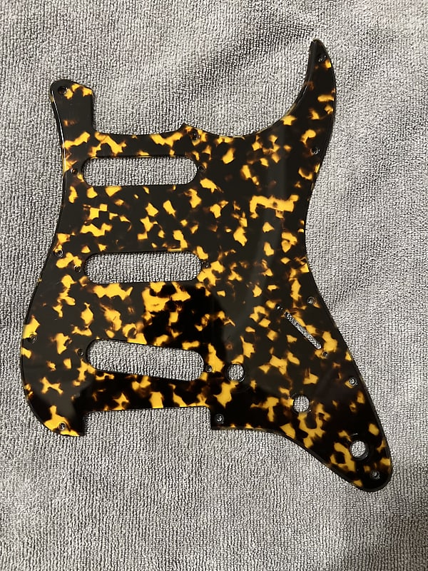 Guitartown Solid Tortoise Shell pick guard | Reverb