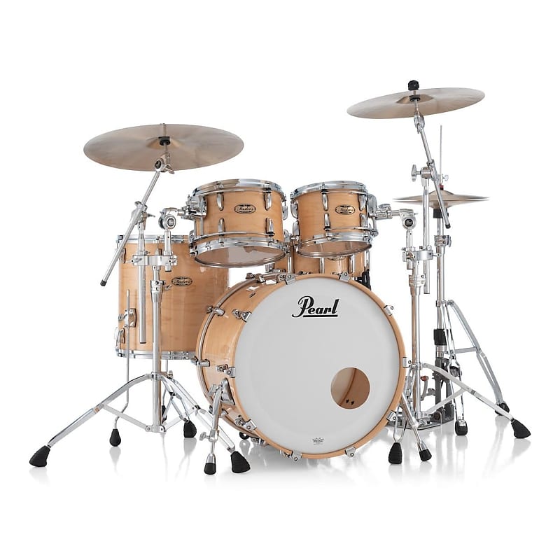 Pearl Masters Maple Pure 4pc Drum Set w/22x16BD w/Standard R2 | Reverb