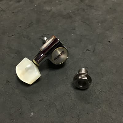 Washburn Tuner with pearloid knob, treble side | Reverb