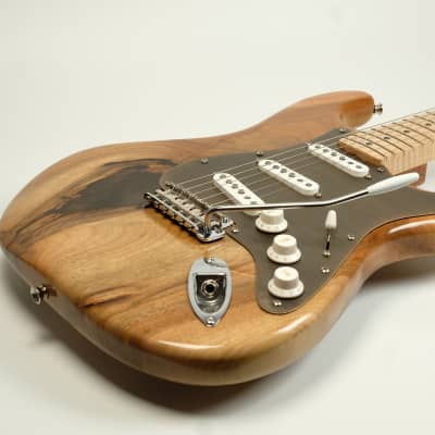 Freakaster Stratocaster Walnut Body, Flame Maple Neck | Reverb