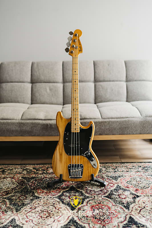 Fender Mustang 1978 - Natural | Reverb