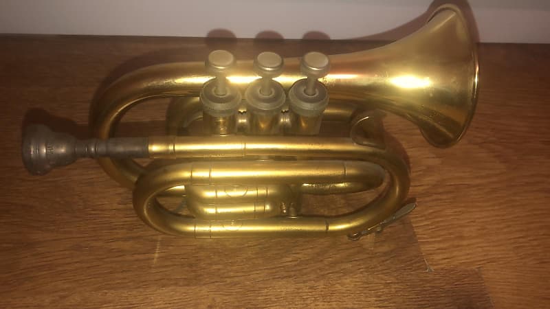 Jupiter Pocket trumpet spt 415 Gold | Reverb