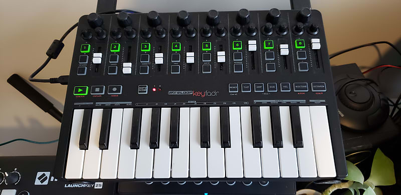 Reloop KeyFadr 25-Key, 8-Channel DAW Controller (USB MIDI | Reverb