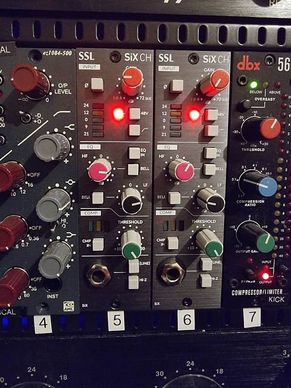SSL (Solid State Logic) Six 500 series (PAIR) | Reverb