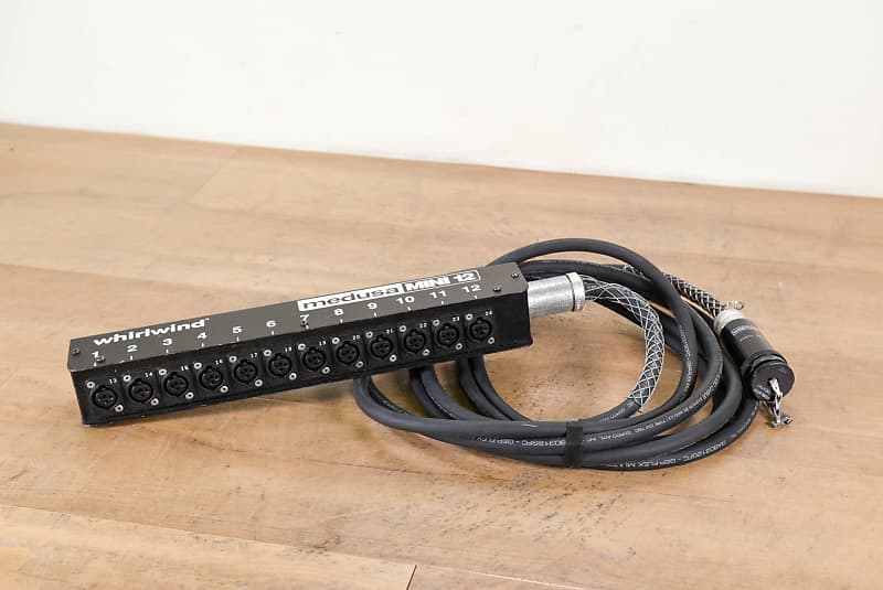 Whirlwind Medusa Mini 12 12-channel Low-Profile W1 Drop Snake | Reverb