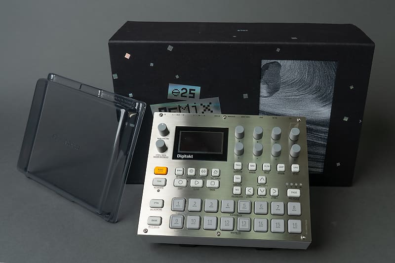 Elektron Digitakt e25 Remix Edition + Stand & Decksaver Lid | Reverb