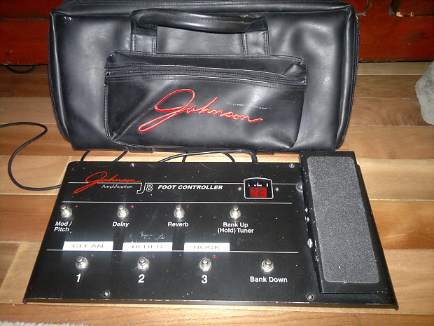Johnson J8 Foot Controller With Case | Reverb