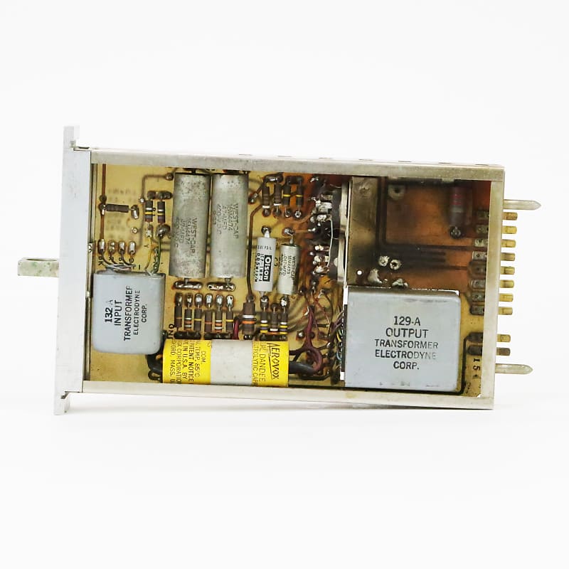 1959 Electrodyne 201-A Tube Microphone PreAmplifier Recording | Reverb