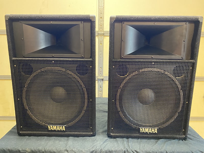 Yamaha S115IV 2000's - Black - Excellent Condition Pair | Reverb