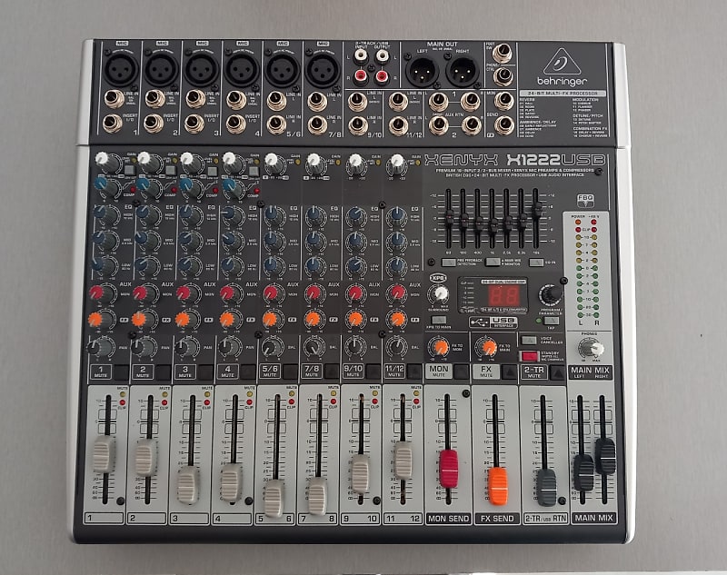 BEHRINGER Xenyx X1222 USB Mixer con Borsa | Reverb UK