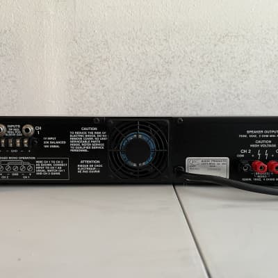 QSC MX1500 Dual Mono (Stereo+) Power Amplifier | Reverb