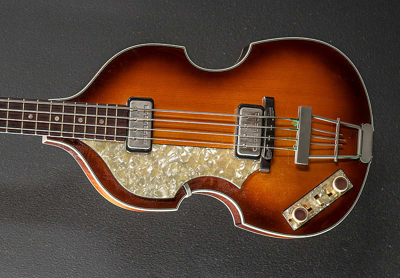Hofner Vintage '63 Reissue 500/1 Bass Left Hand, Early 2000's | Reverb