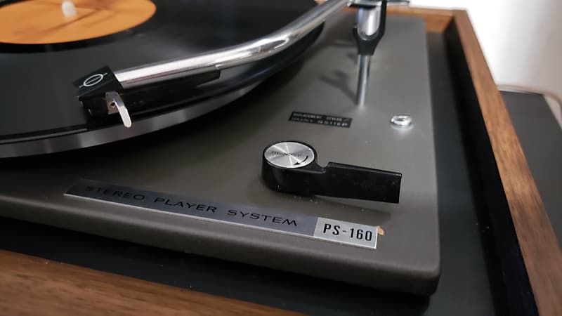 Sony PS-160 Turntable Idler drive 1970 Walnut | Reverb