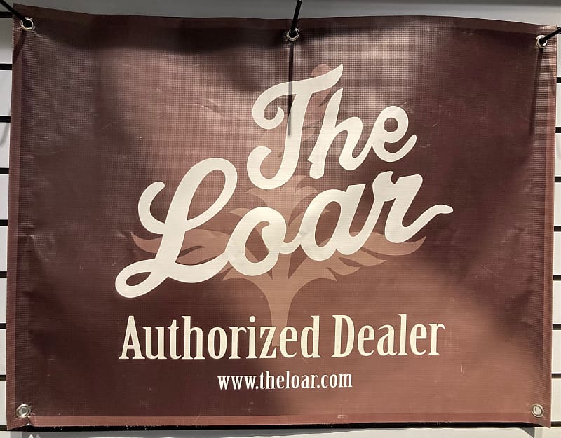 The Loar Guitar Mandolin Dealer Banner Sign Display | Reverb