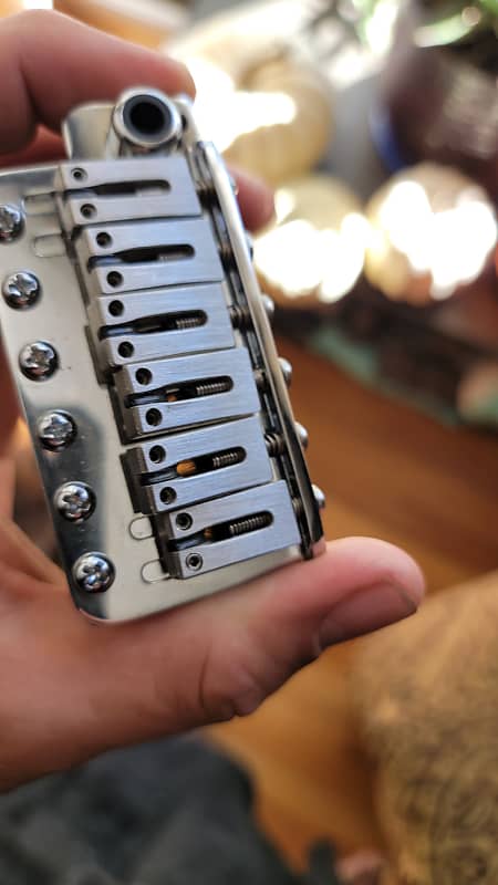 Gotoh 510t Chrome Mij Tailpiece Tremolo Bridge Graphtech | Reverb