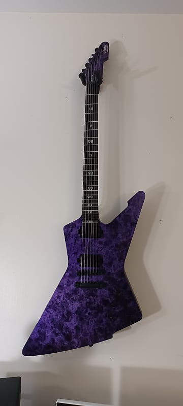 Schecter Apocalypse E-1 2021 Purple Reign | Reverb
