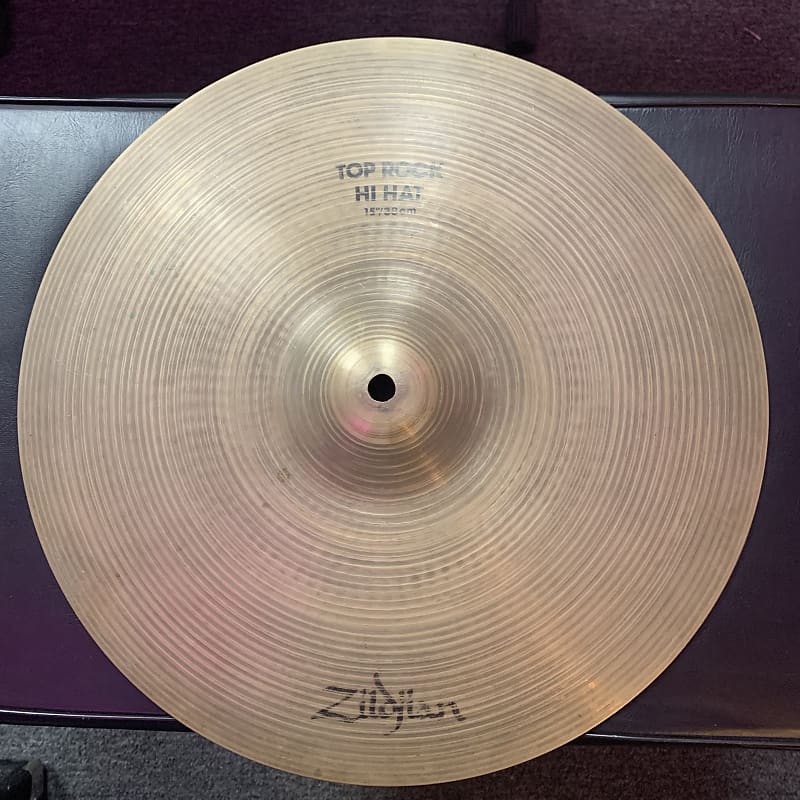Zildjian Top Rock Hi Hat Pair 15" | Reverb