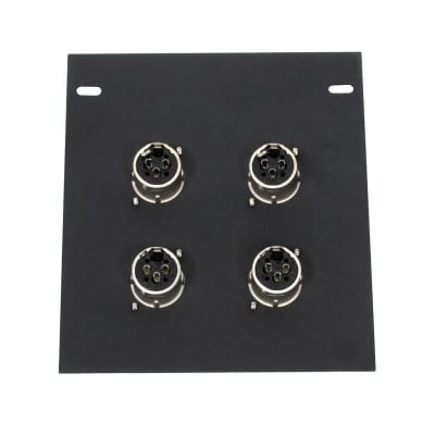 Elite Core Audio FB4 Recessed Stage Floor Box with 4 XLR | Reverb