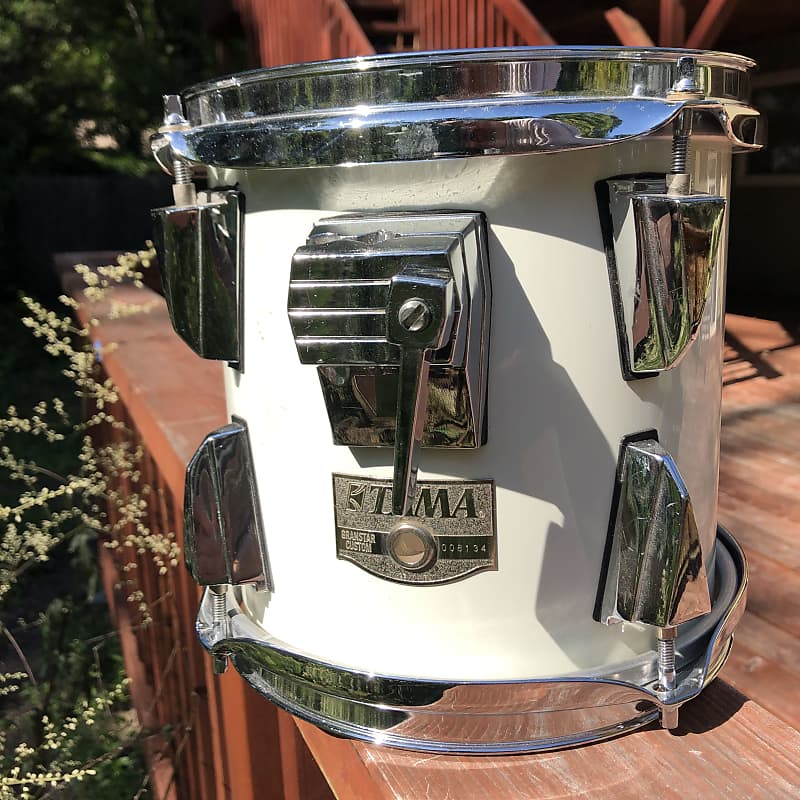 8 Inch Vintage Tama Granstar Custom 8'' x 8'' Tom in Piano | Reverb