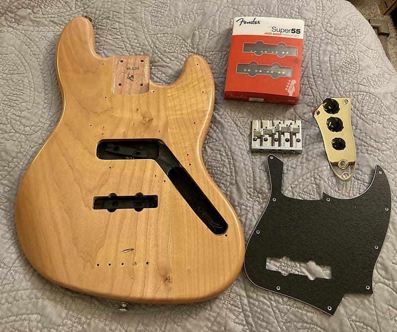 Fender Jazz Bass Kit - Build It Yourself - Fender Body Badass | Reverb