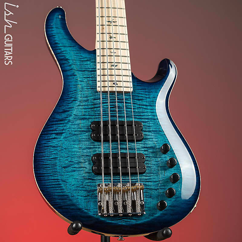 PRS Grainger 5-String Bass 10-Top Cobalt Blue | Reverb