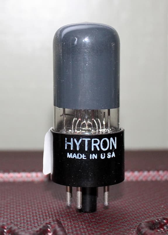 CBS HYTRON 6V6GT VT107 BLACK PLATE D PAN GETTER TEST NOS++ | Reverb