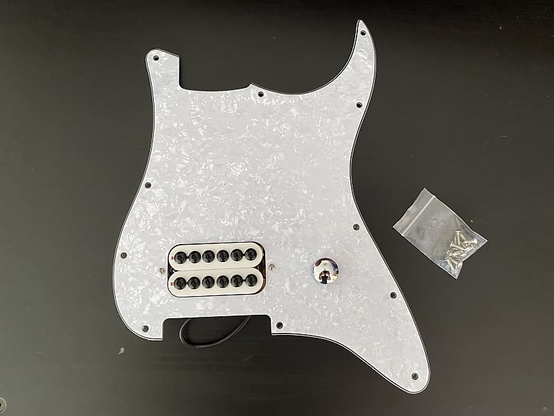 Musiclily Pro 11 Holes Single Uncovered Humbucker Pearloid | Reverb