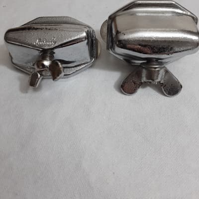 Ludwig /Japanese Bass Drum Spur Brackets 1950s/1960's - | Reverb