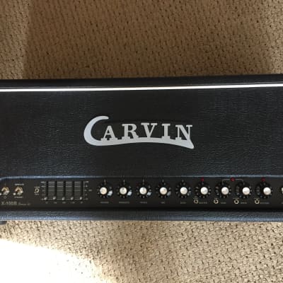 Carvin X100B Series IV 100W Tube Amplifier Black | Reverb