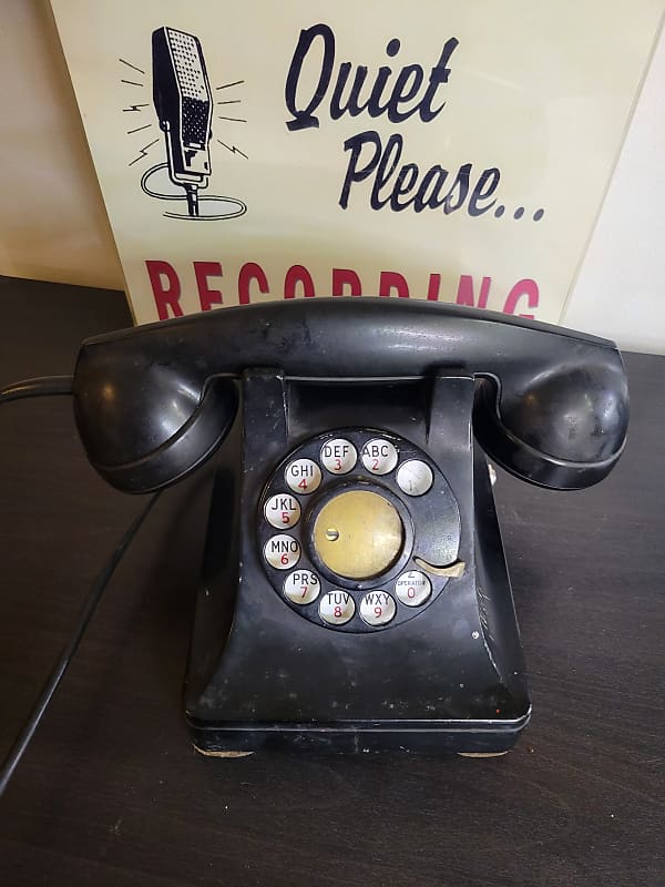 Telephone Microphone 1950's Western Electric Model 302 (Mute | Reverb