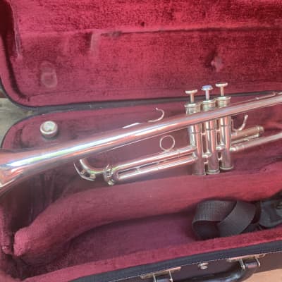 F Besson International Series Trumpet USA Silver | Reverb