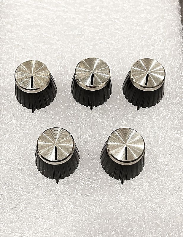 (5) Marshall Pointer Knobs Early 80’s | Reverb