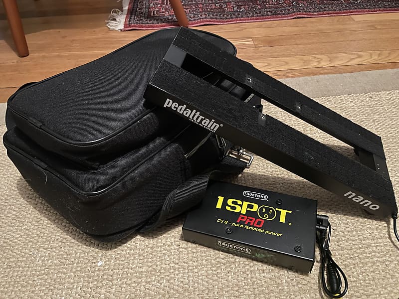 Pedaltrain Nano with Truetone 1 Spot CS6 Power Supply | Reverb