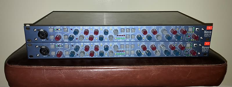 AMS Neve 8801 Channel Strip 2010s - Blue (PAIR) | Reverb