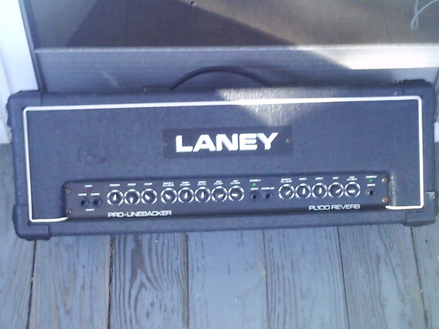 Laney pro linebacker pl100 guitar amp head early 90s black | Reverb