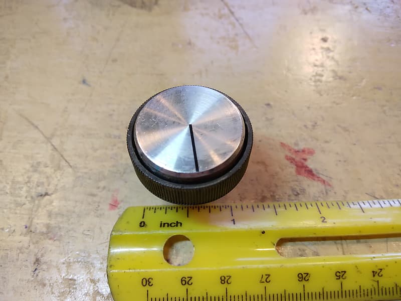 Unbranded Knob 1980s. Silver | Reverb