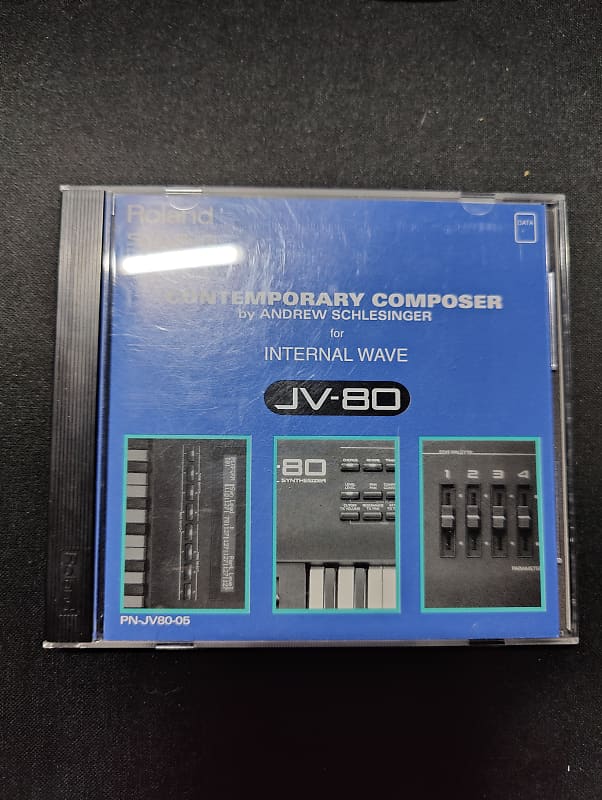Roland JV-80 Sound Library Contemporary Composer by Andrew | Reverb