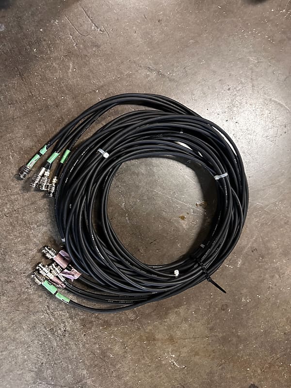 Canare 4 x 20’ BNC Word Clock Cable Snake | Reverb