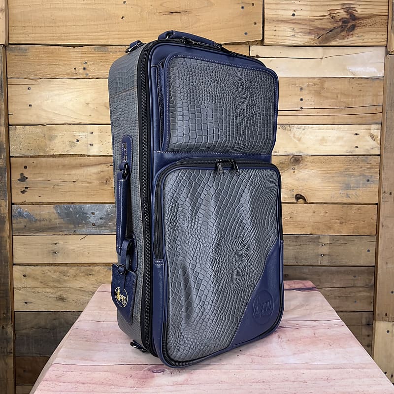 Gard 5ECLG-NB-CRO Elite Triple Trumpet Compact Gig Bag Croco | Reverb