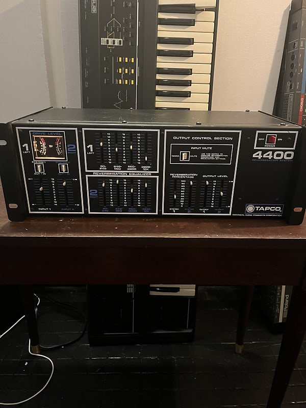 Tapco 4400 Vintage Dual Spring Reverb w/ EQ | Reverb
